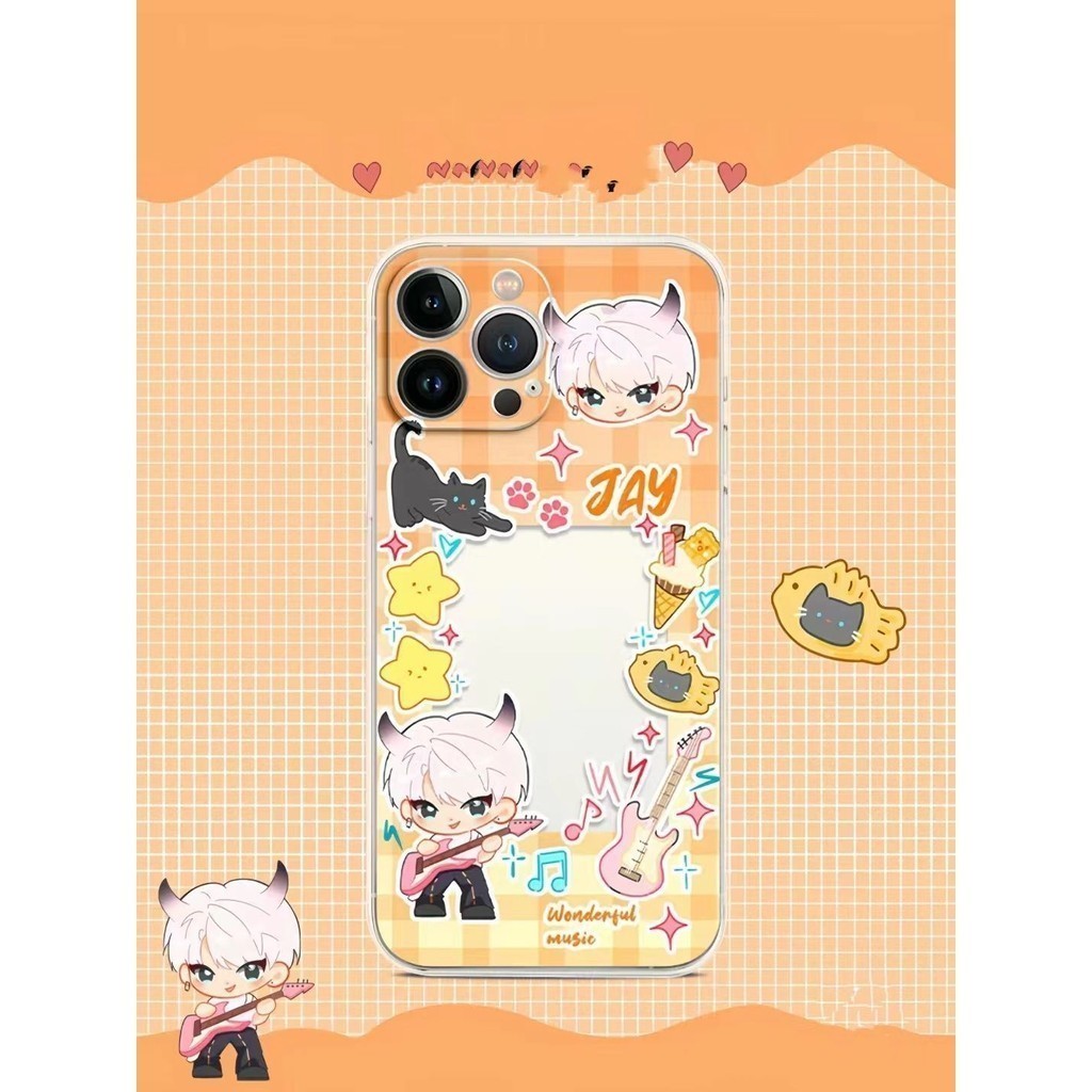 Phone Case ENHYPEN- Cute Case Suit Card For IPhone Oppo SUNOO JUNGWON ...