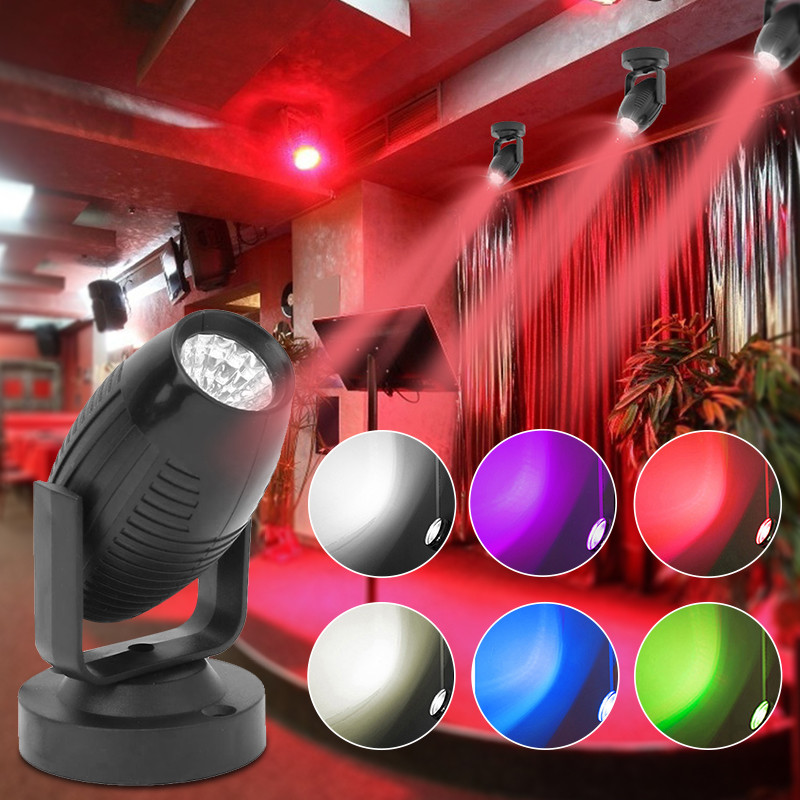 LED RGB Flashing Projector Spotlight Bar DJ Disco Party Light Stage ...