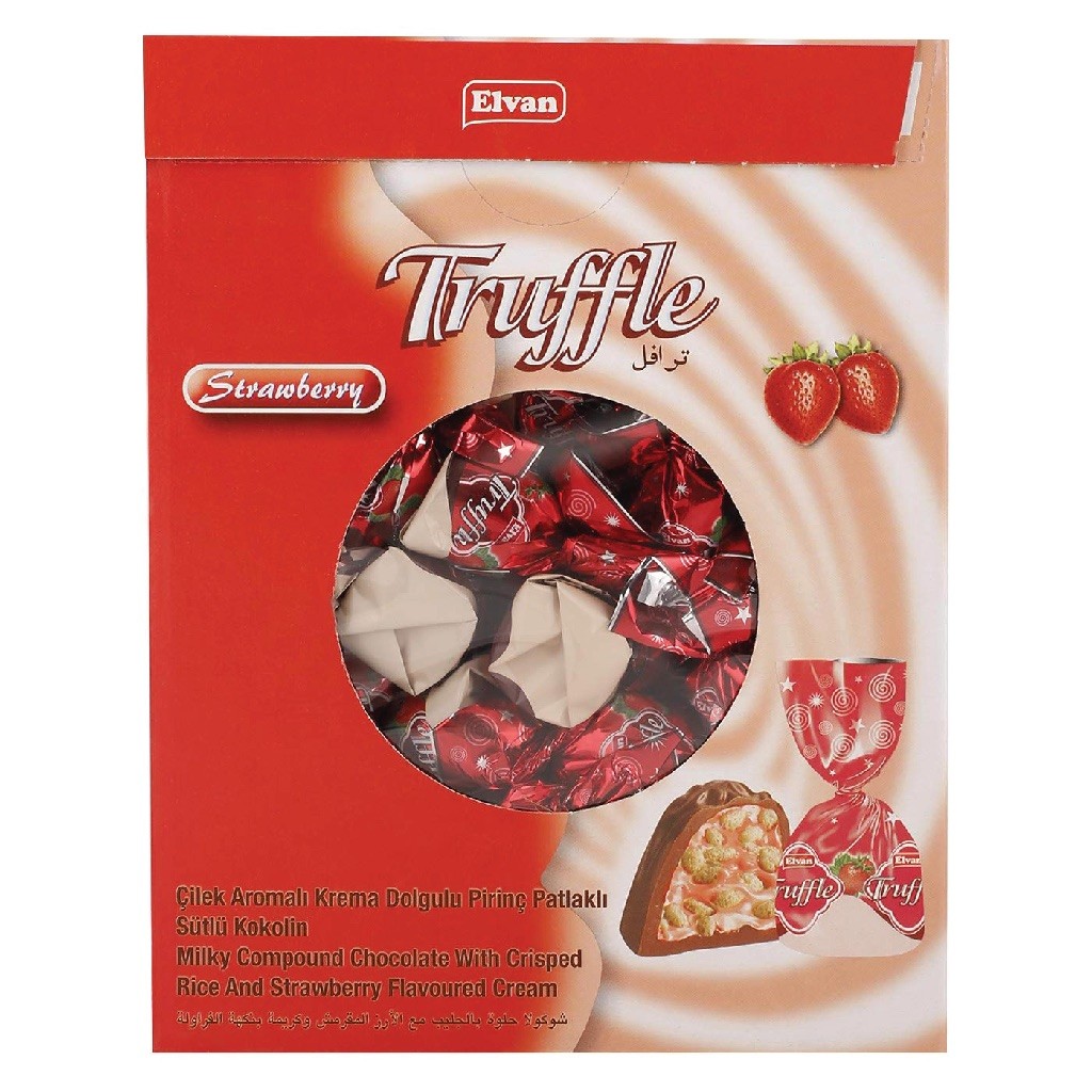 Truffle Strawberry Flavour Chocolate 1 Box - (2Kg) | Shopee Singapore
