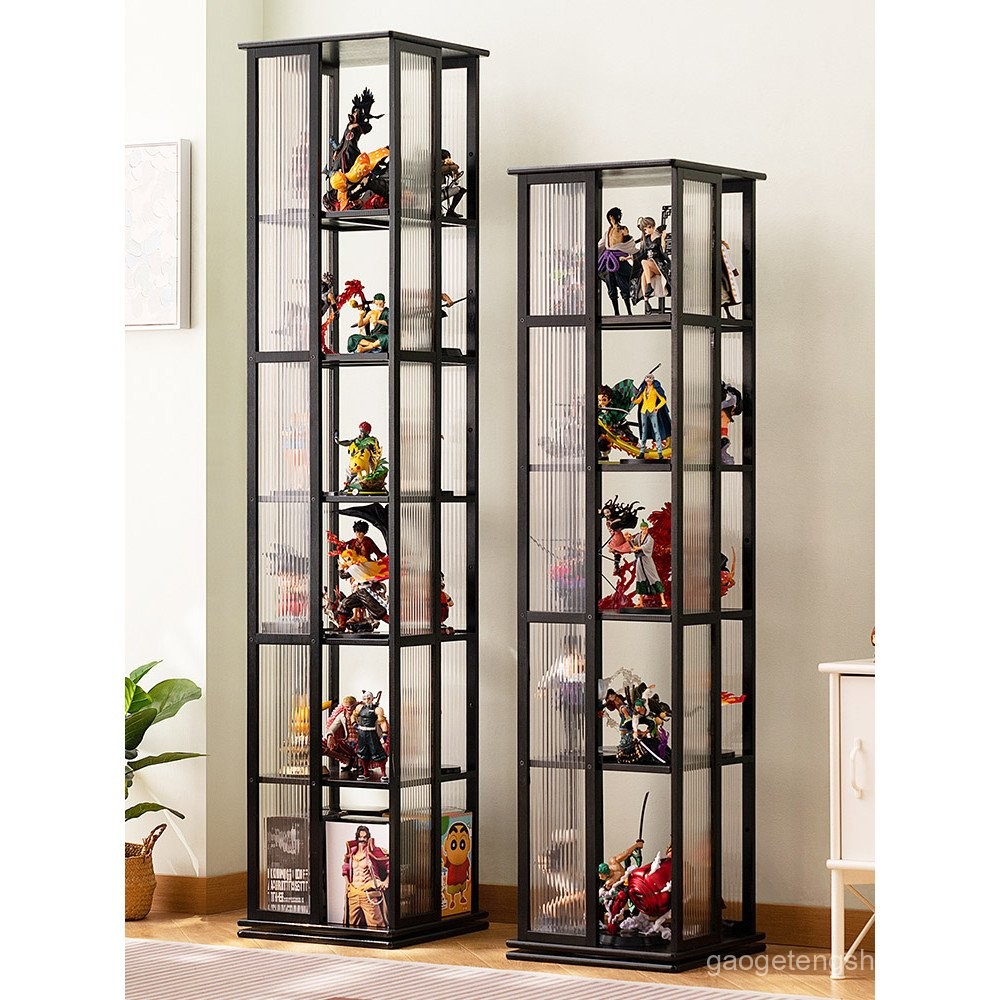 Rotating Display Cabinet Acrylic Display Stand Non-Glass Products Small ...