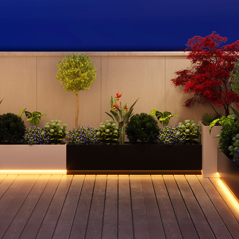 [48H Shipping] Minimalist Outdoor Flower Box for Balcony and Garden ...