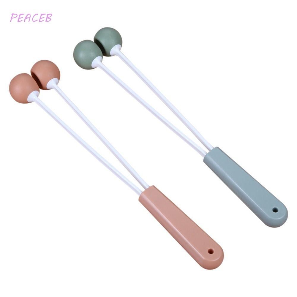 PEACEB Massage Double Ball Hammer, Portable Knock Back Neck Hand-held ...