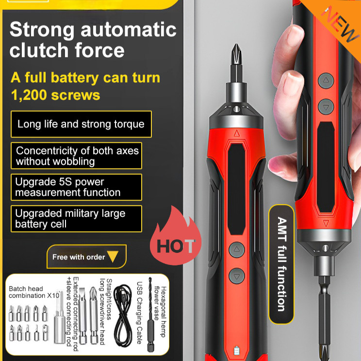 [Electric/Magnetic] Multi-Function Screwdriver Essential Home ...