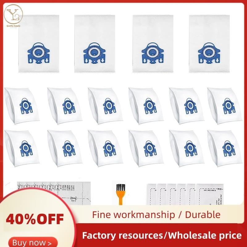 16 Pack Dust Bags for Miele AirClean Vacuum Cleaner, GN Classic C1 ...