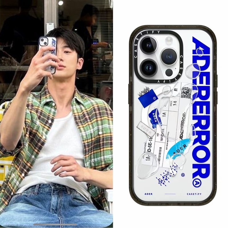 Loverly Runner byeon woo seok CASETi ADER Case For iPhone 15 14 Plus 13 12 Pro Max Hard Acrylic ...
