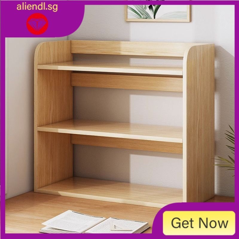 [48H Shipping]Desktop Bookshelf Storage Rack Table Storage Rack Storage ...