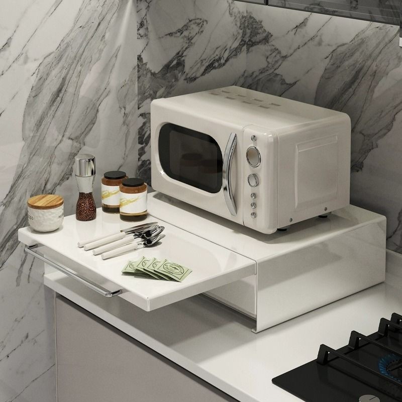 Kitchen Shelf Multi Shelf Organiser Coffee Machine Drawer Storage ...