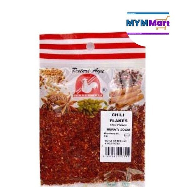 Puteri Ayu Chilli Flakes 30g | Shopee Singapore