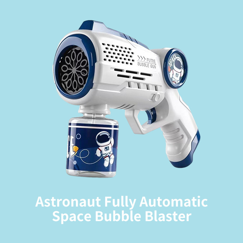 Astronaut Space Bubble Gun Automatic Gatling Bubble Machine for Kids ...