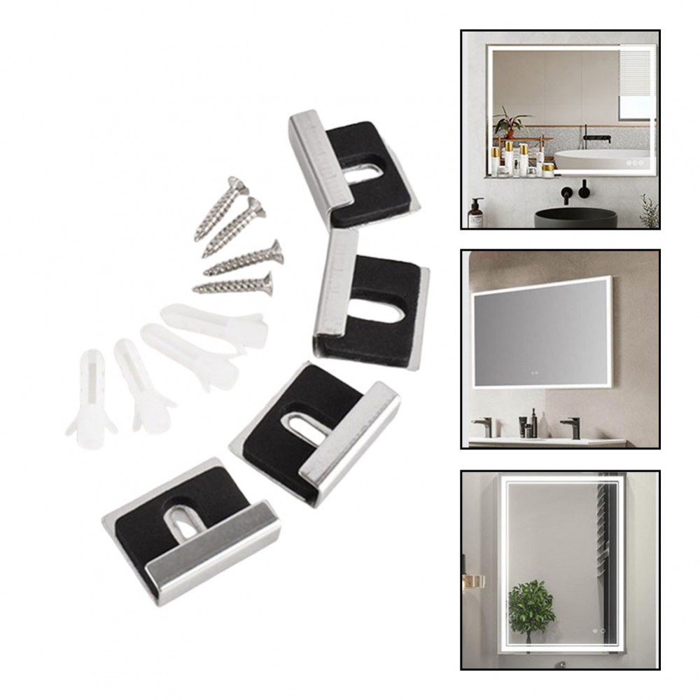 Mirror Clips Durable Design EVA Foam Heavy Duty Mirror Holder Easy ...