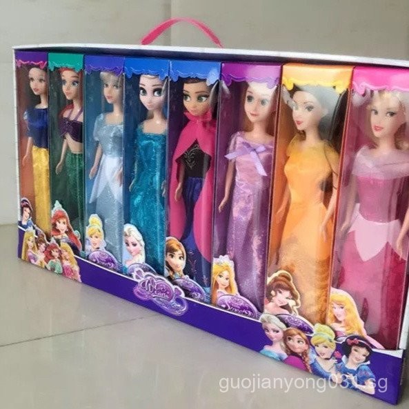 Disney Princess Barbie Doll Toy Gift Box Snow White Long Hair ...