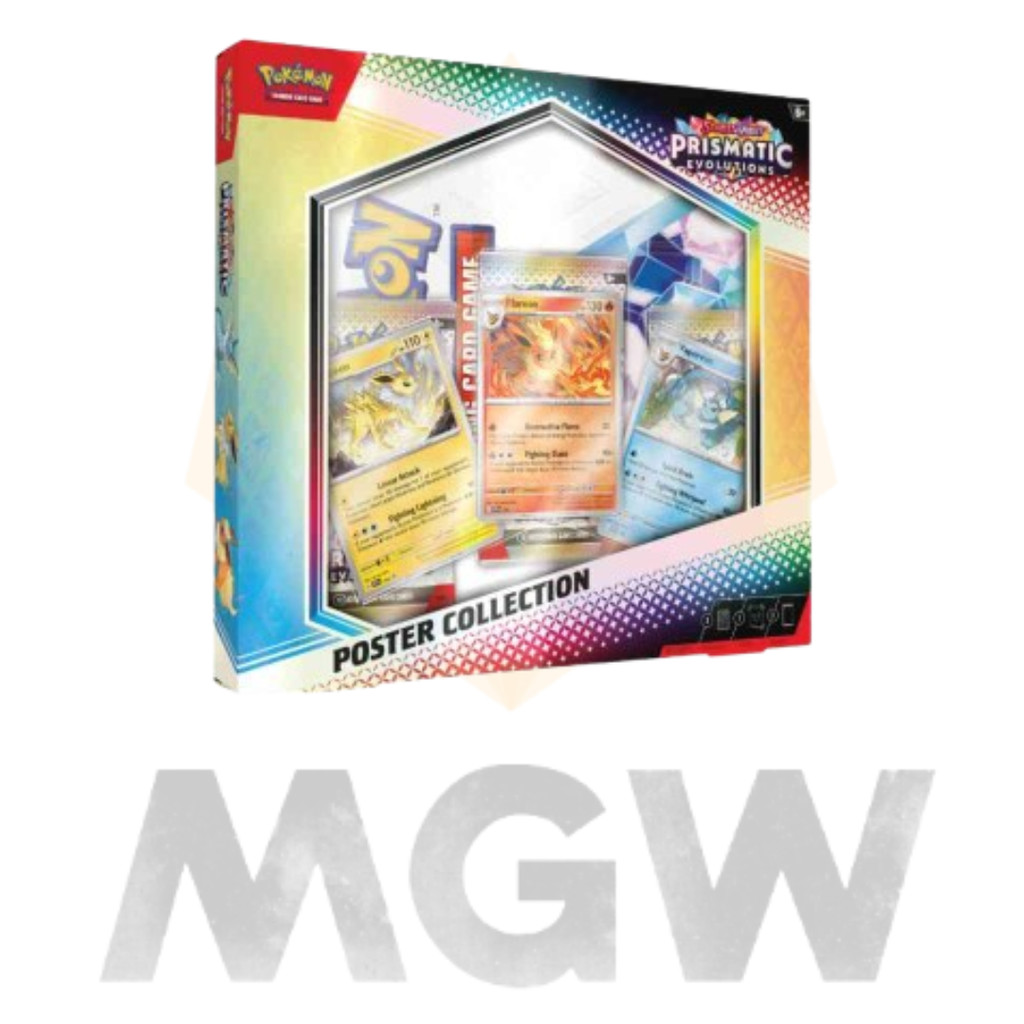 (Ready Stocks) Pokemon TCG SV8.5 Prismatic Evolutions Poster Collection ...
