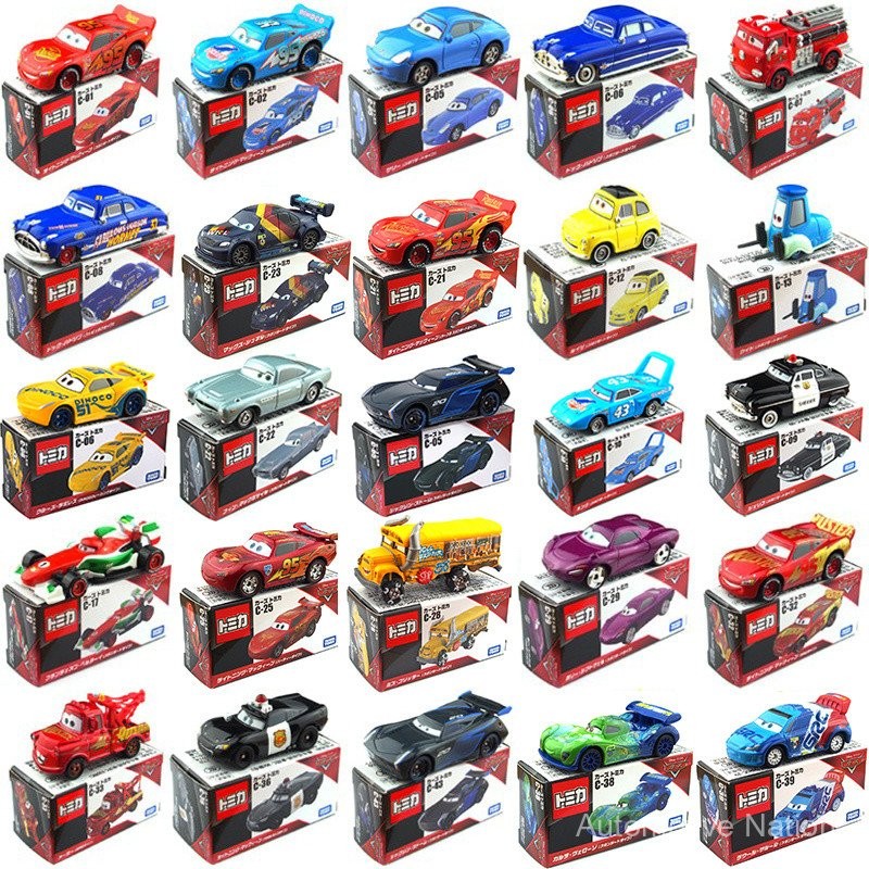 TOMICA TOMICA TARARA Cars Alloy Die-cast Model Lightning McQueen Bao Ya ...