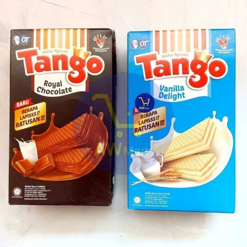 Tango Wafer Crispy 7g packaging, price for 1 box contains 20 packs ...