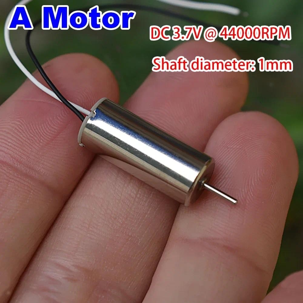 2PCS Mini 85mm*20mm 8520 Coreless Motor DC 3V 3.7V 44000RPM High Speed ...
