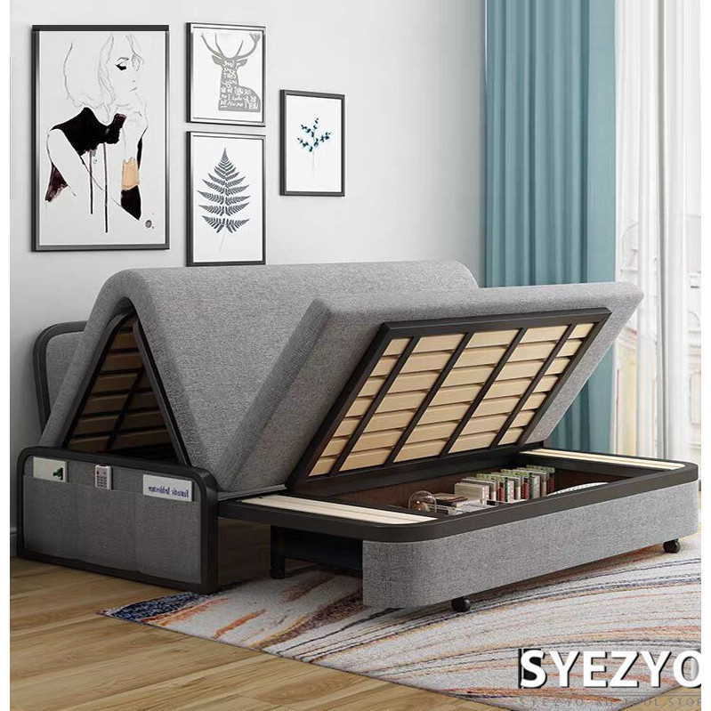 Syzzyo Sofa Bed Dual Purpose Folding Sofa Bed Living Room ...
