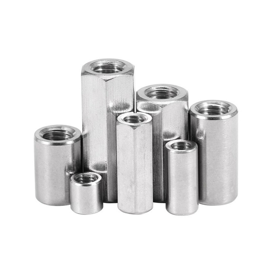 [LS] Cylindrical Nut Screw Rod Tooth Bar Connection Nut M5M6M8/M10/M12 ...