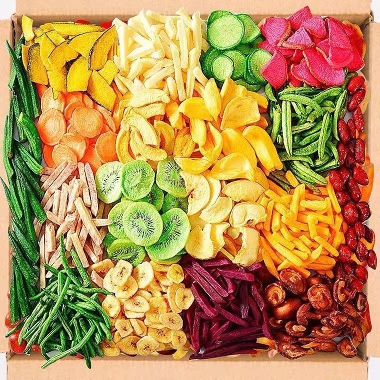 10 in 1 Fruit and Vegetable Chips Family Farm Dried Fruit and Vegetable ...