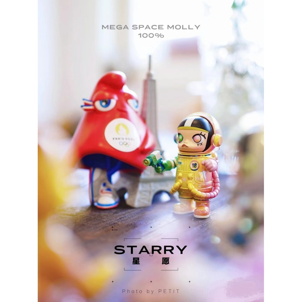 秘密款 POPMART MEGA SPACE MOLLY 100%周年系列 V3 art toy official | Shopee ...