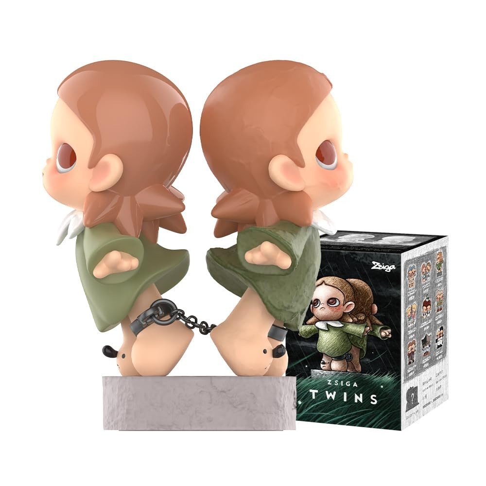 POPMART Zsiga Twins Series [1 Piece] Popmart Gacha Gacha Blind Box ...
