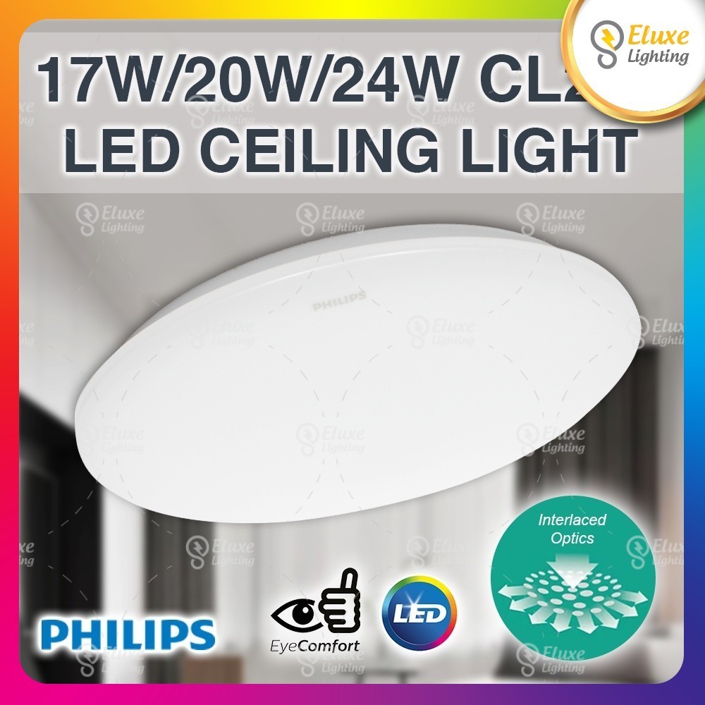 [PHILIPS] Essential LED Ceiling Light CL200 17W/20W/24W Interlaced ...