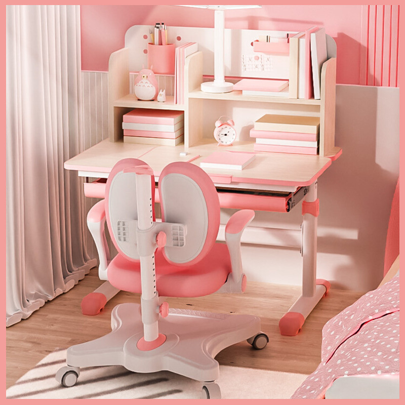 Children's Study Desk Home Ergonomic Study Table Degree Adjustable ...
