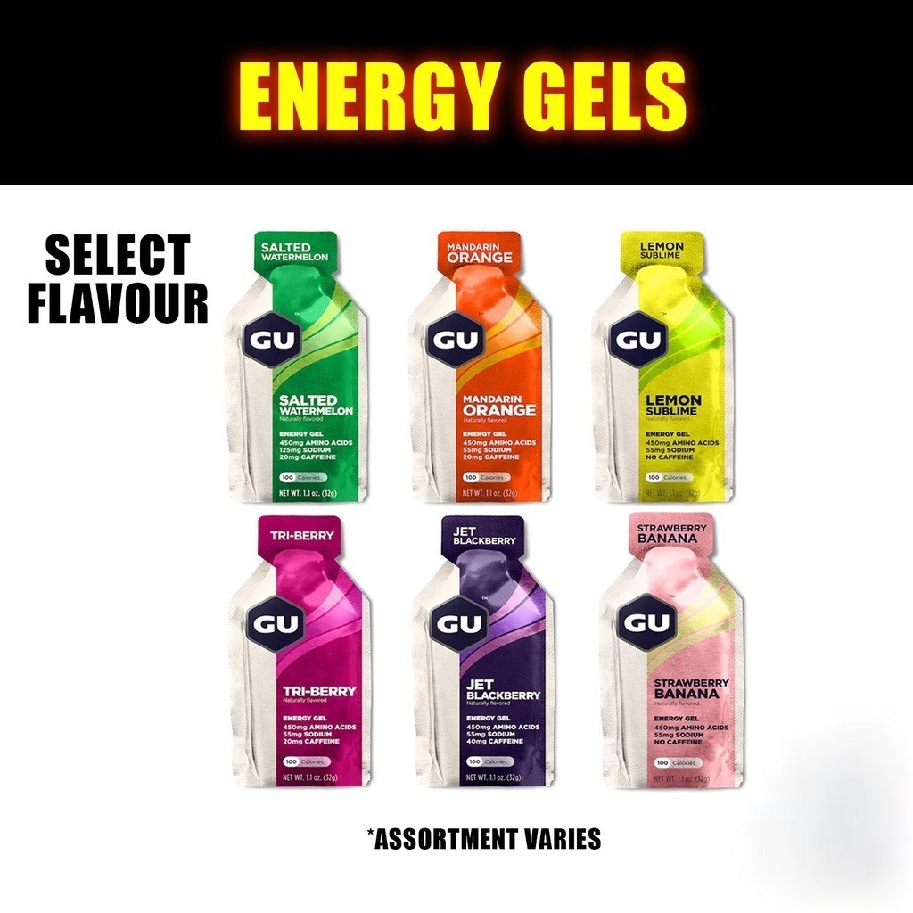 GU Energy Gel 6 Pack (Select Flavour) | Shopee Singapore
