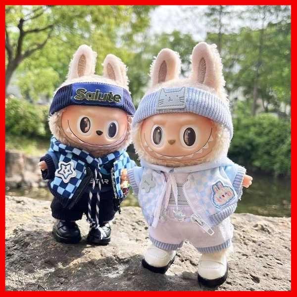 Labubu clothes Spot new labubu baby clothes doll clothes 17cm doll ...
