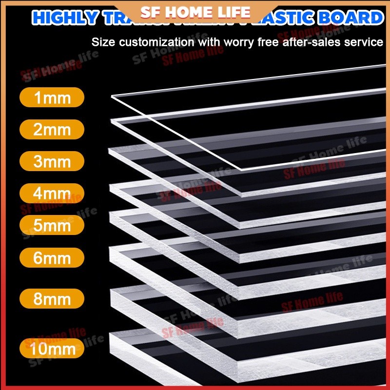Acrylic sheet High Transparent PVC Plastic Sheet Hard Film PC Board ...