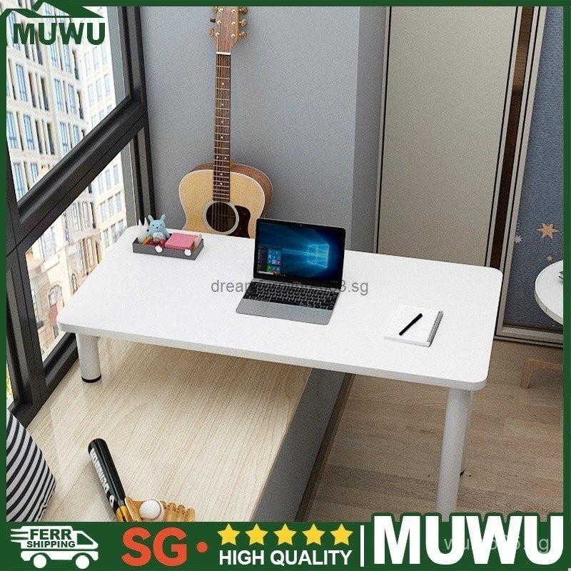 Bay Window Table Computer Desk Long Short Leg Desk Student Writing ...