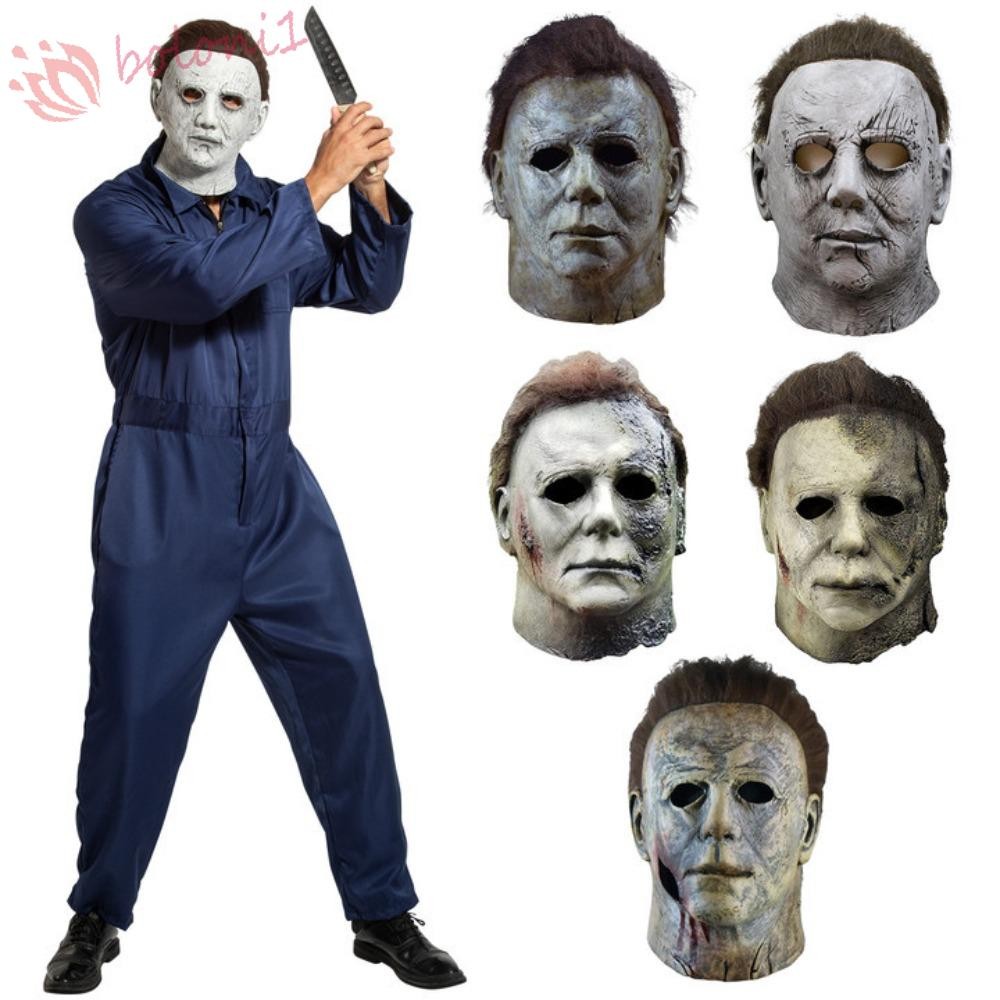 [READY STOCK] Michael Myers Mask, Realistic Horror Killer Mask, Party ...