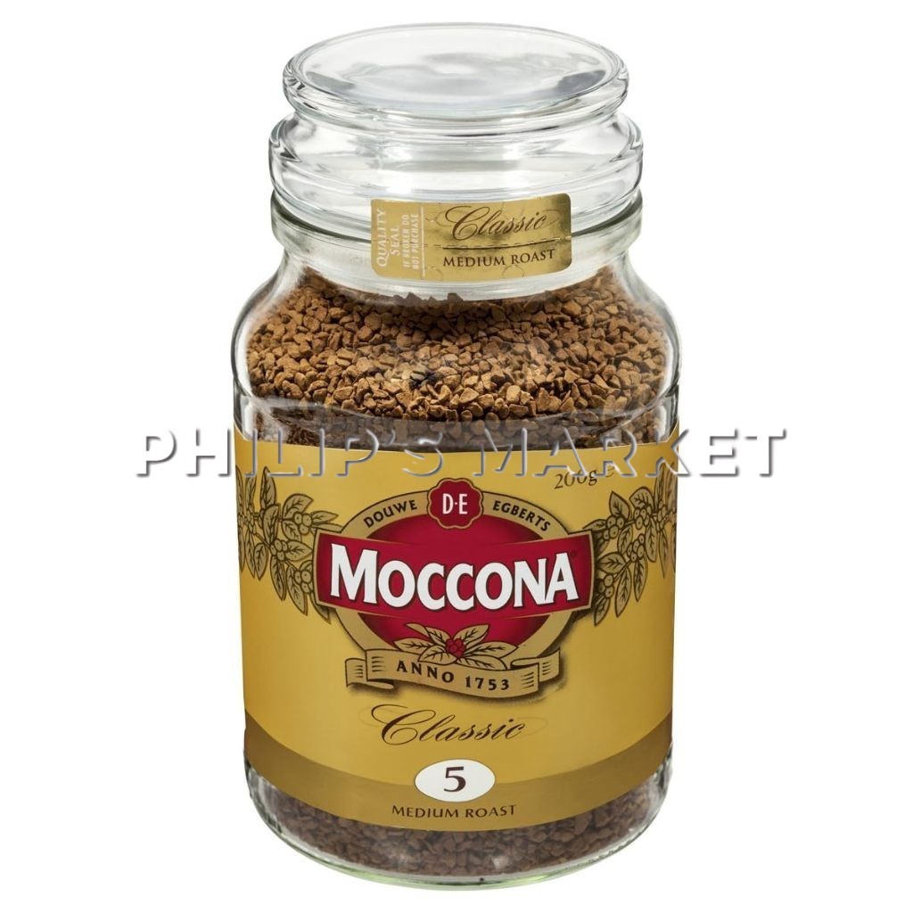 Moccona Classic Medium Roast Intensity 5 Classic 200g | Shopee Singapore