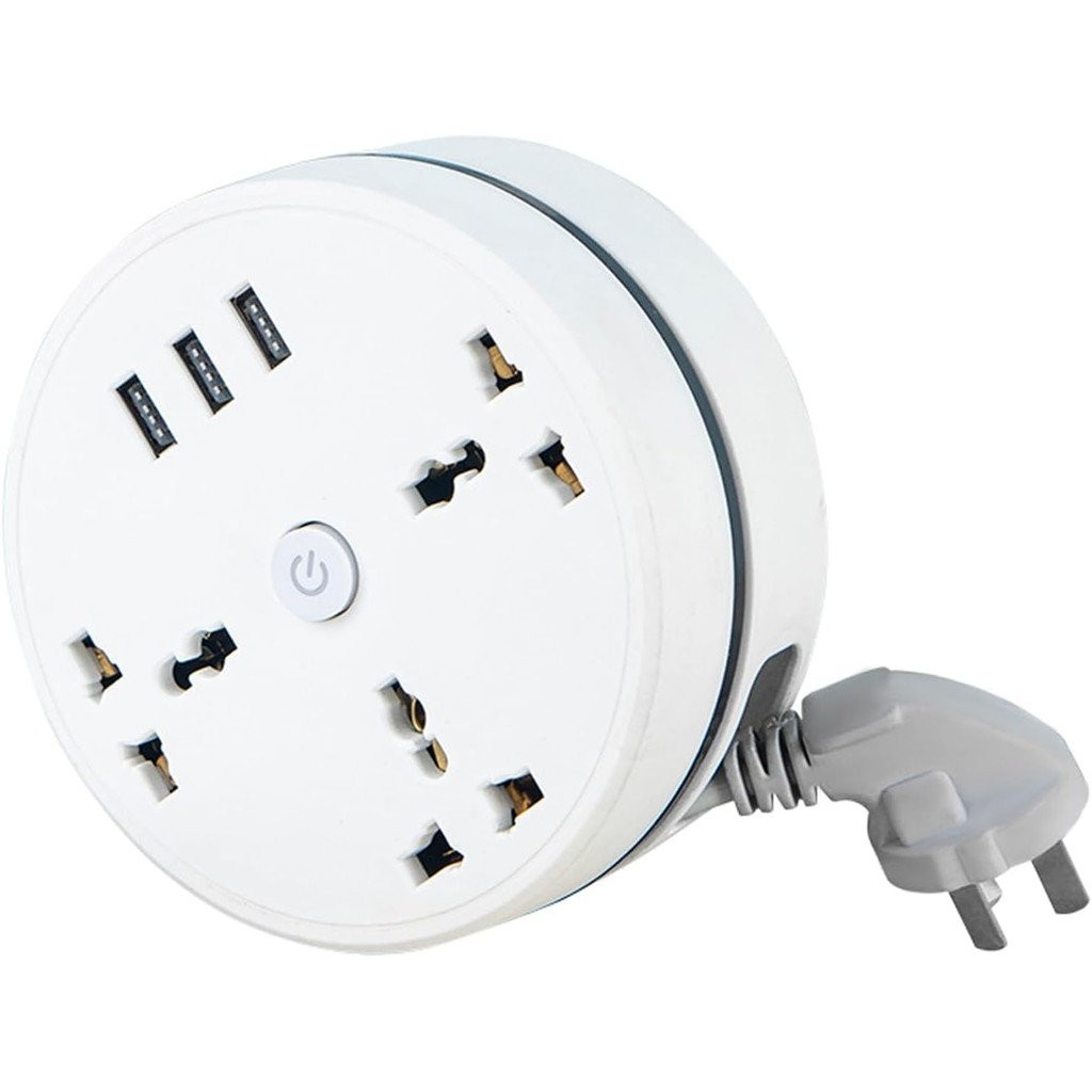 Civiliank Universal Power Strip, Retractable Power Strip Surge ...