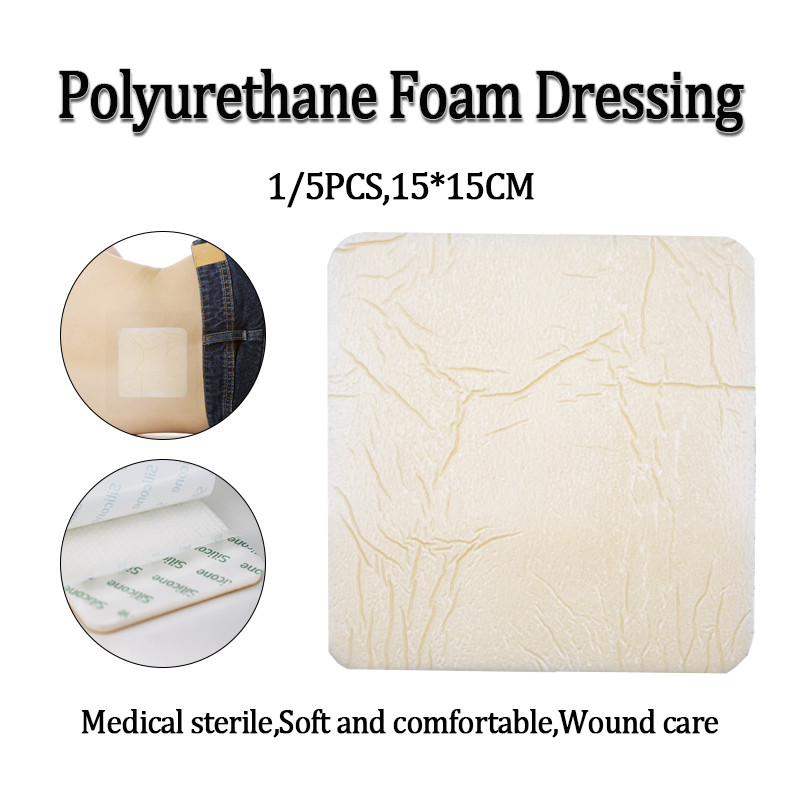 Medical Wound Dressing Unbounded Self-Adhesive Pressure Ulcer Patch ...