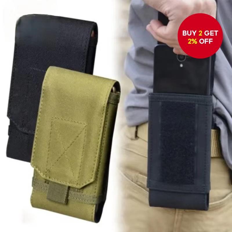 New Men's Tactical Waist Bag - Multi-Functional Vertical Outdoor Pouch ...