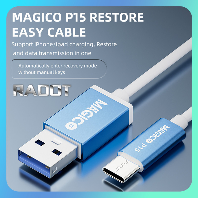 Magico P15 3in1 Data Recovery DFU Cable For iPhone iPad Automatic ...