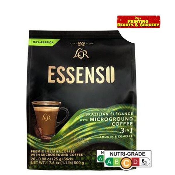 Lor Essenso 3 in 1 Instant Microground Coffee 500g Filipino Favorite ...