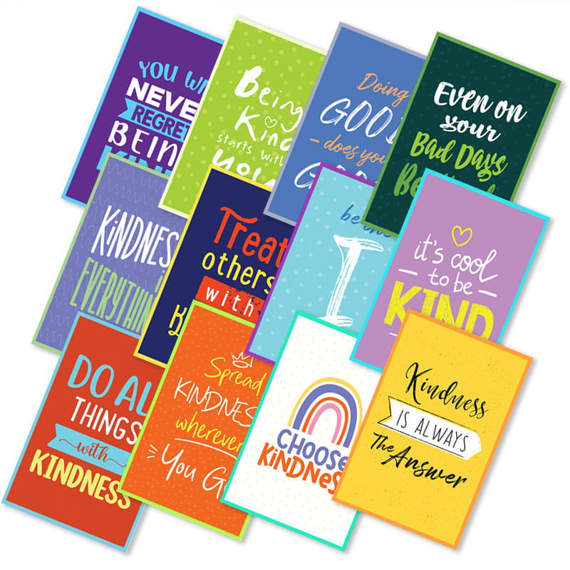Kindness educational classroom decorative poster office wall art ...