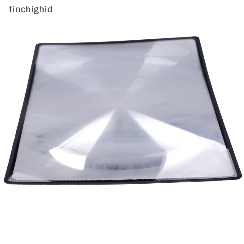 tinchighid A5 Flat PVC Magnifier Sheet X3 Book Page Magnifying Reading ...