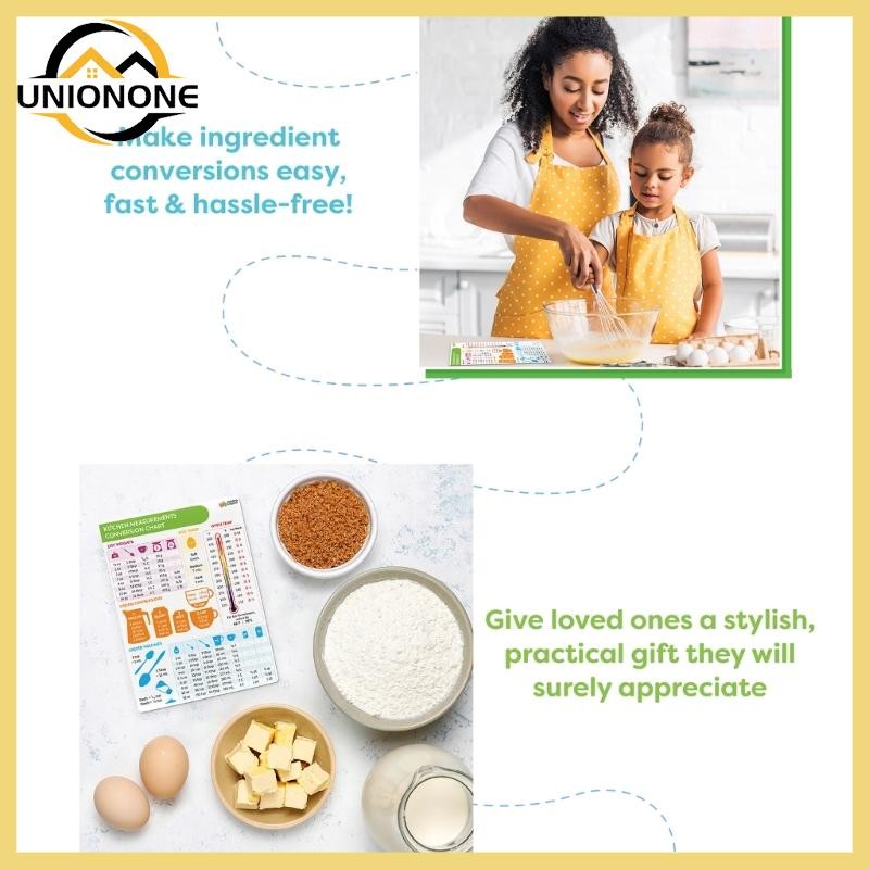 ONE Restaurant Conversion Chart Magnet Imperial Metric to Standard ...