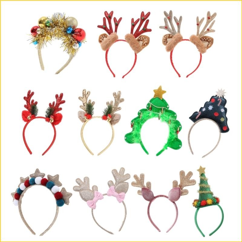SPT Holiday Headbands Cute Christmas Head Hat Toppers for Annual ...