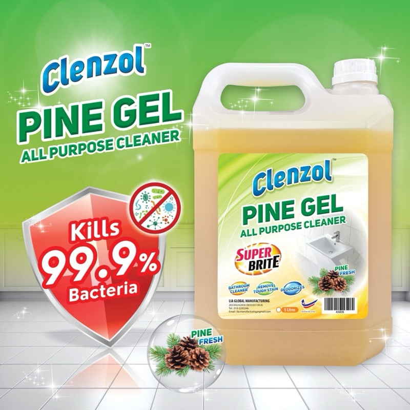 Pine Disinfectant 5L (Gel) / HOSPITAL GRADE / FOR ANTI-BACTERIAL ...