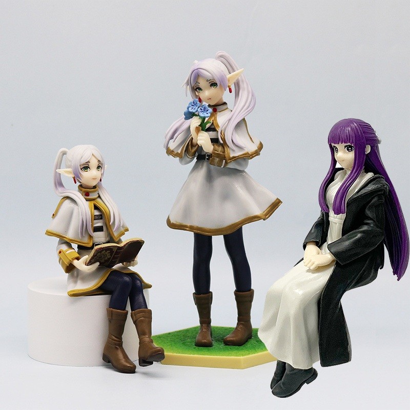 14.5 CM Anime Sousou no Fern Noodle Stopper Figure Frieren: Beyond ...