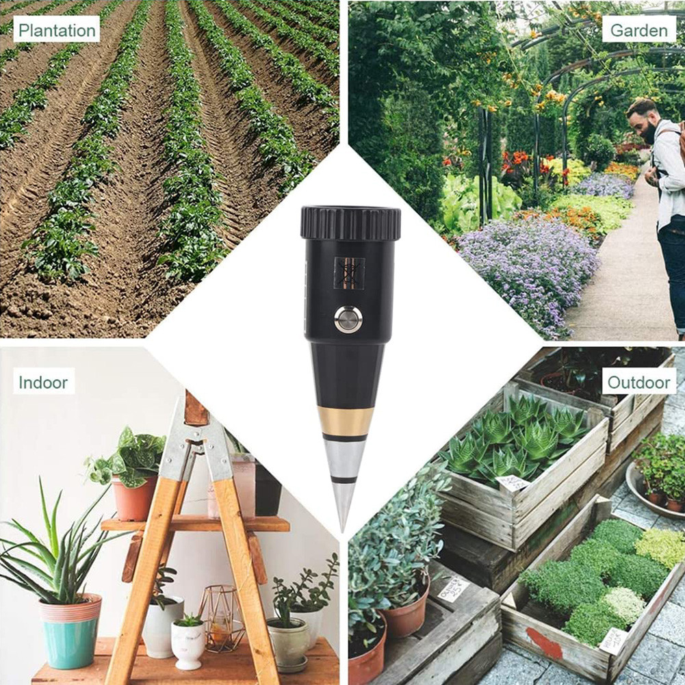 PH Instrument Hygrometer Monitor Accurate Soil Moisture Sensor for ...