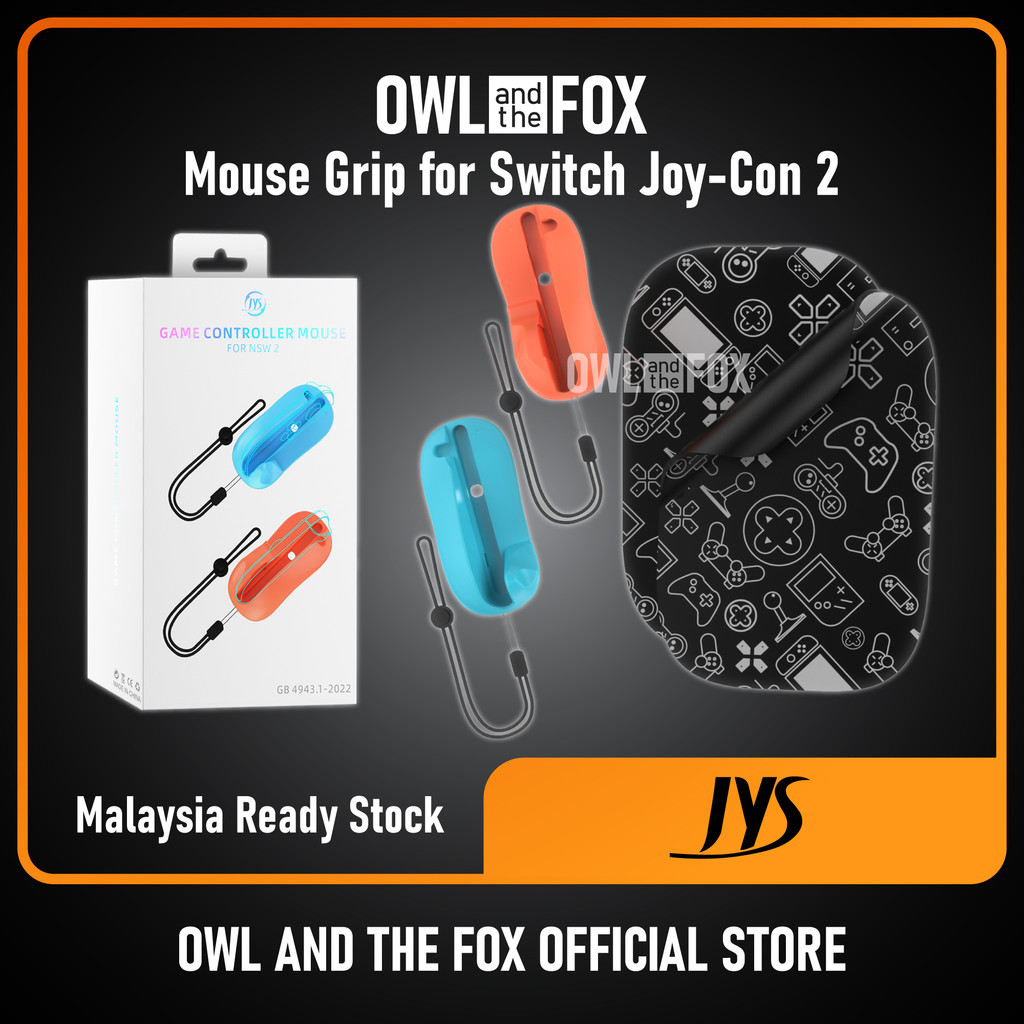 JYS Switch2 Mouse Grip Case Ergonomic Holder for Nintendo Switch 2 Joycon Controller JYS-NS2296 ...