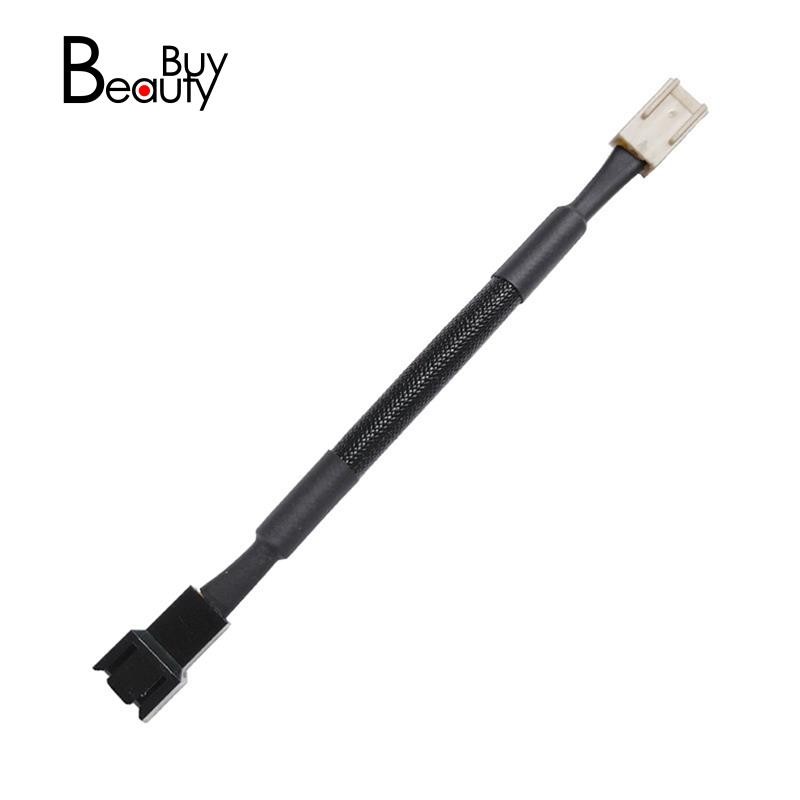3PIN PC Fan Speed Reduce Noise Extension Resistor Cable Wire CPU 3 Pin ...