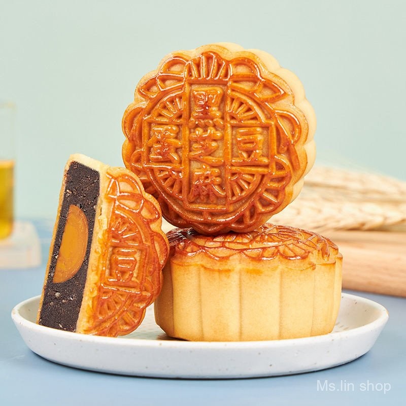 Moon Cake Mid-Autumn Festival Mid-Autumn Festival Mooncakes Guangzhou ...