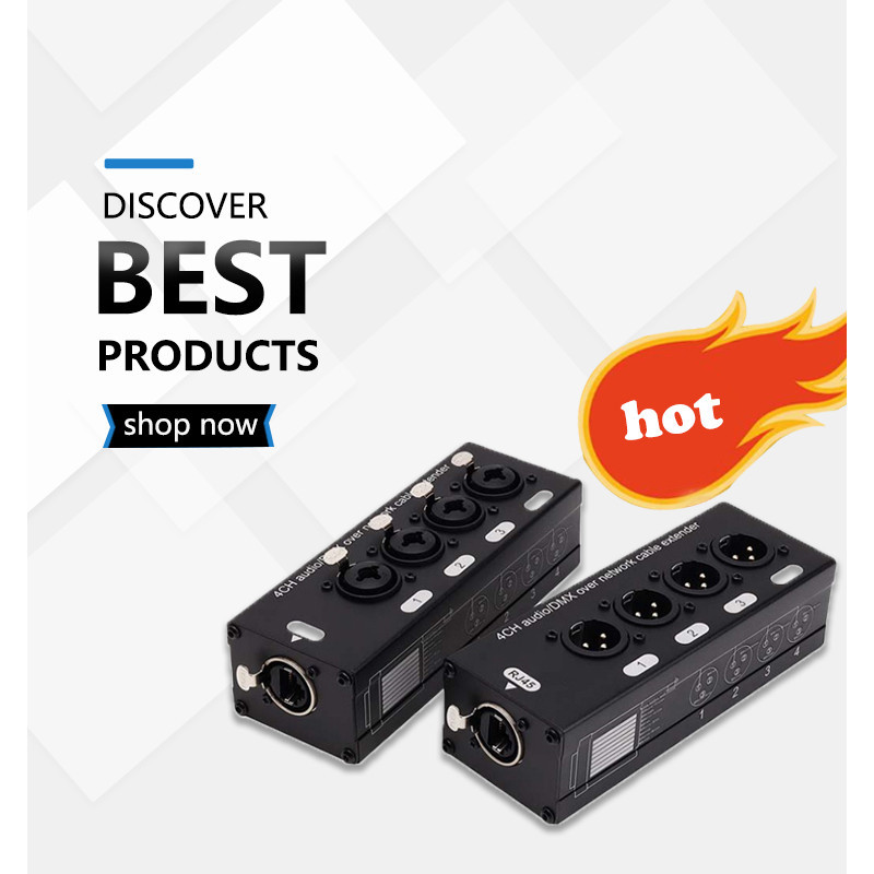 4 Channel 3 Pin Multi Network XLR Cable for Stage Sound Lighting and ...