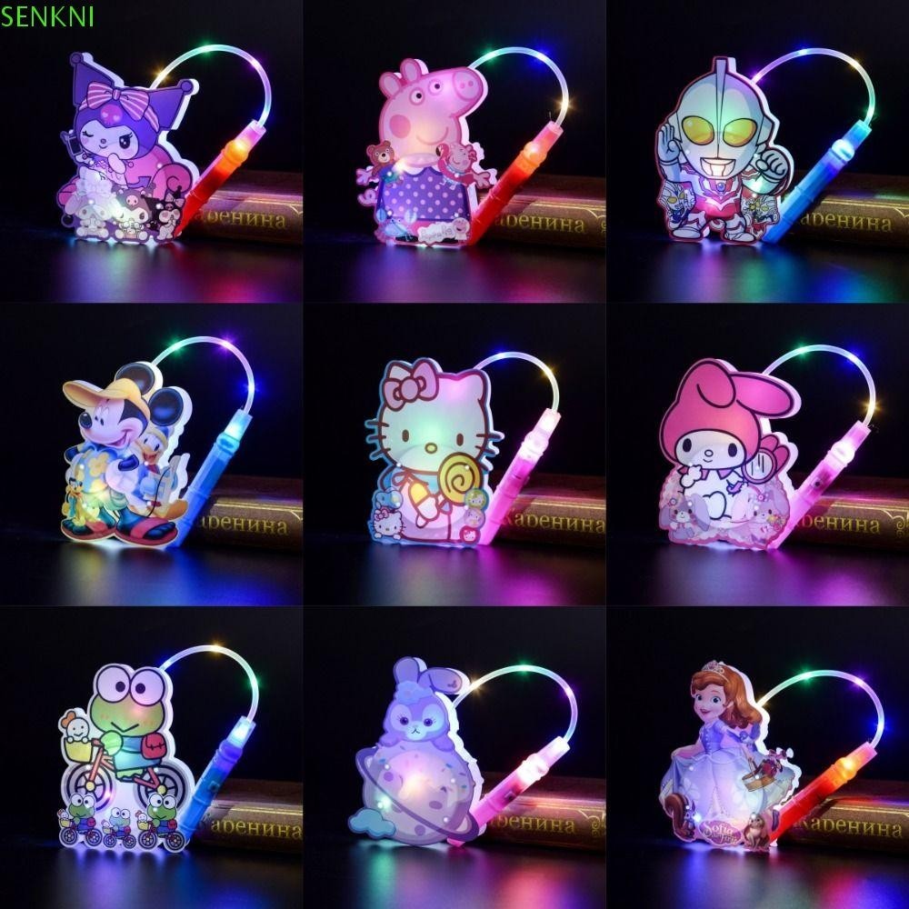 SENKNI Cute Cartoon Lantern, Decorative Hand-Held Portable Glowing ...