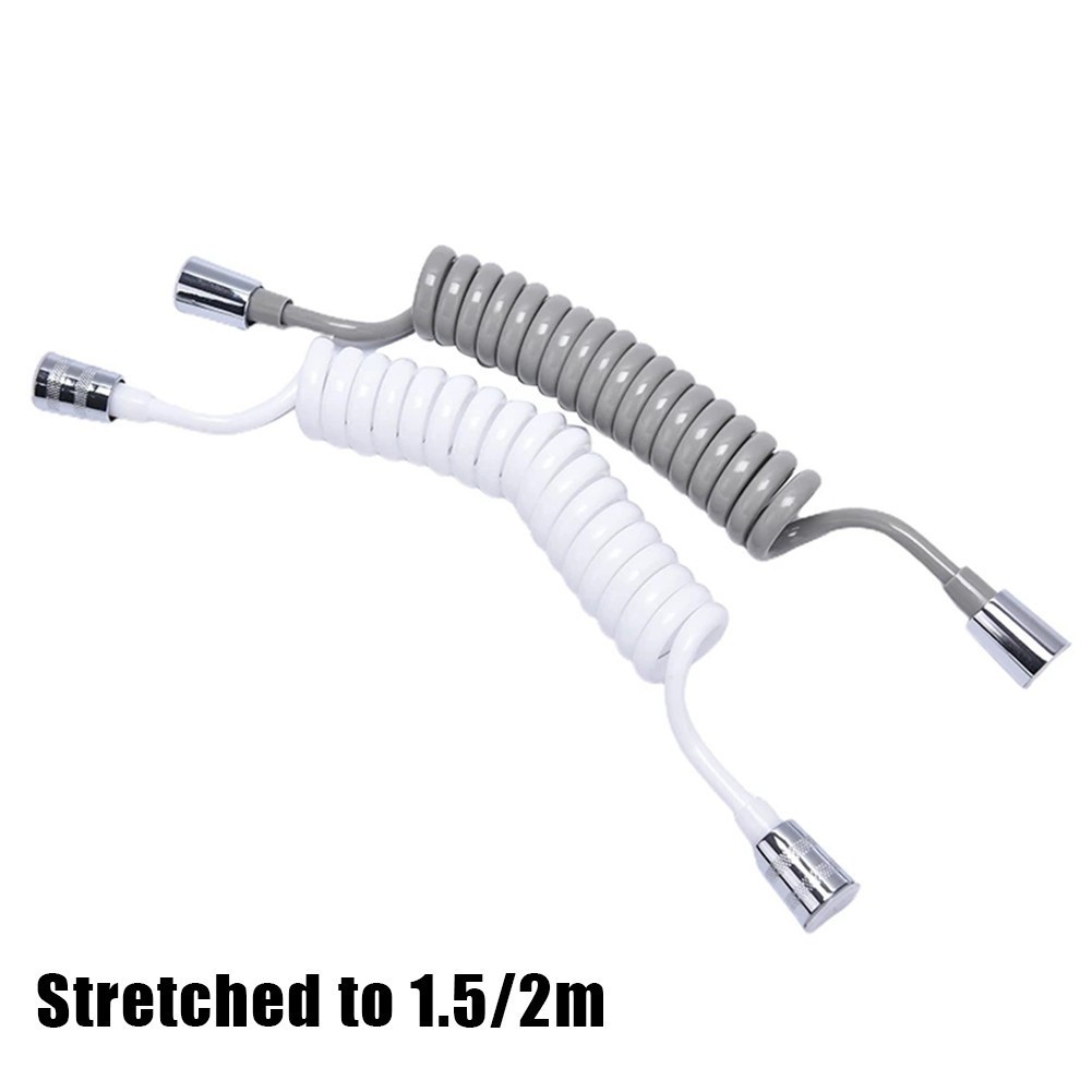 ⭐QUMM⭐ Telephone line Shower Hose Spring Flexible Water Plumbing ...